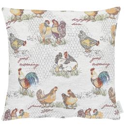 Dekokissen Apelt, B:39cm L:39cm, bunt, Baumwolle, Polyester, Kinderzimmer, Dekokissen_Sitzkissen_Kissenh&uuml;llen, "6902", Kissenh&uuml;lle mit F&uuml;llung, 1