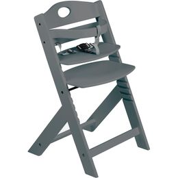 BABYGO Hochstuhl &raquo;Family, grey&laquo; () grau Massivholz B/H/T: 45cm x 81cm x 50cm