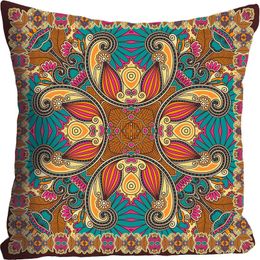 queence Dekokissen &raquo;&raquo;Ornament&laquo;,&laquo; Kissenh&uuml;lle ohne F&uuml;llung, 1 St&uuml;ck bunt Polyester B/L: 40cm x 40cm, 1 Stk.