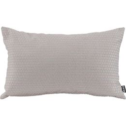 HOCK Dekokissen &raquo;Miss Dots Kissen&laquo; mit Punkten, Kissenh&uuml;lle mit F&uuml;llung, 1 St&uuml;ck grau Baumwolle, Polyester B/L: 30cm x 50cm, 1 Stk.