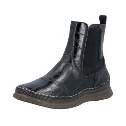 Rieker Damen Chelseaboots Herbstboots, Casual-Stiefelette in Used-Optik 39
