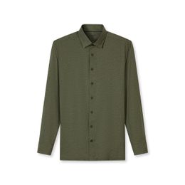 OLYMP Herren Businesshemd "OLYMP Luxor 24/Seven, Modern Fit, New Kent", gr&uuml;n, Gr. 44, 92% Baumwolle, 8% Elasthan, Hemden