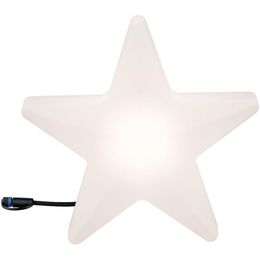 Paulmann LED Stern &raquo;Plug & Shine&laquo; 1 Stk. Warmwei&szlig; IP67 3000K 24V wei&szlig; 1, &Oslash; 40cm H: 10cm, 1 Stk.
