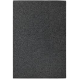Teppich OTTO HOME, B:67cm H:4mm L:450cm, grau, Kunstfaser, Wohnzimmer, Teppiche, "Blackburn, Schlinge", meliert, gekettelt, auch als L&auml;ufer,