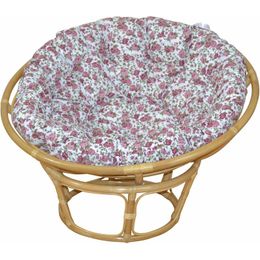 Home Affaire Rattanstuhl () aus handgeflochtenem Rattan beige &Oslash;100cm