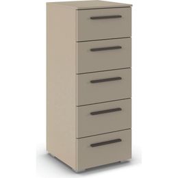 Rauch Schubkastenkommode &raquo;Highboard Sideboard Kommode MONTCLAR Frontauswahl Dekor/Hochglanz/Glas&laquo; in 2 Breiten: 40 oder 80 cm / H&ouml;he 100 cm, inkl. 
