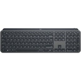 Logitech Tastatur &raquo;920-010251&laquo; (Angenehmes Tippen Antirutsch-F&uuml;&szlig;e Fn-Tasten Lautst&auml;rkeregler Multimedia-Tasten USB-Anschluss Windows-Sperrtaste Ziffernblock) 