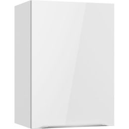 Optifit H&auml;ngeschrank &raquo;Lilly2&laquo; Breite 50 cm, 1 T&uuml;r, 2 Einlegeb&ouml;den wei&szlig; Holzwerkstoff B/H/T: 50cm x 70,4cm x 34,6cm, T&uuml;ren: 1 Stk.