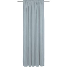 WIRTH Vorhang &raquo;Torbole&laquo; Multifunktionsband 1 Stk. tlg. nach Ma&szlig; blau Baumwolle, Polyester 345cm, Multifunktionsband, 132cm