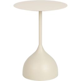 LeGer Home by Lena Gercke Beistelltisch &raquo;Narada&laquo; pulverbeschichtetes Metall, Breite 40 cm beige B/H/T: 40cm x 55cm x 40cm