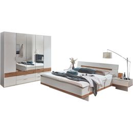 wimex Komplettschlafzimmer &raquo;Gibraltar&laquo; 4 Stk. tlg. wei&szlig; Holzwerkstoff Made in Germany