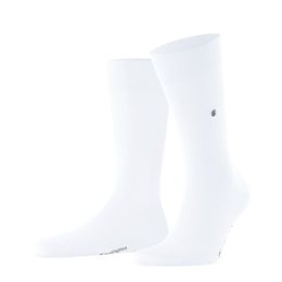 Burlington Damen Socken "Lord", Gr. 40, wei&szlig;, Obermaterial: 83% Baumwolle CO. 16% Polyamid PA. 1% Elasthan EL., glatt, Socken