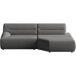 Sit & More sit&more Ecksofa &raquo;Scrabble&laquo; Modernes Design in verschiedenen Stoffarten 100% Polyester B/H/T: 260cm x 80cm x 130cm, Struktur, Longchair rechts