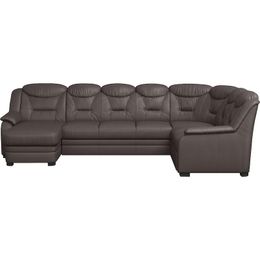 COTTA Wohnlandschaft &raquo;Marcus U-Form&laquo; wahlweise mit Schlaffunktion & Stauraum braun 64% Polyurethan, 25% Polyester, 11% Baumwolle B/H/T: 330cm x 99cm x