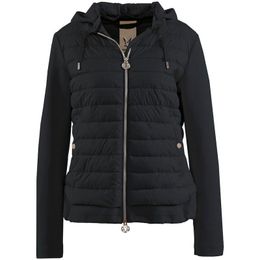 Fuchs & Schmitt Fuchs Schmitt Damen Steppjacke mit Kapuze mit abnehmbarer Kapuze blau 40