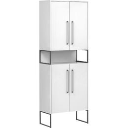 Schildmeyer Hochschrank &raquo;Limone, Hochschrank, Made in Germany, B: 65 cm&laquo; Solide Verarbeitung - Dieses Produkt ist in Deutschland gefertigt wei&szlig; kreidewei&szlig;, B/H/T: