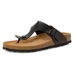 Tamaris Damen Zehentrenner &raquo;CORRA&laquo; Sommerschuh, Schlupfschuh mit angenehmen Zehensteg schwarz 36