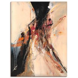 Artland Leinwandbild &raquo;Abstrakt VII&laquo; Gegenstandslos 1 Stk. tlg. auf Holzrahmen gespannt bunt Leinwand B/H/T: 45cm x 60cm, Leinwandbild Gegenstandslos 