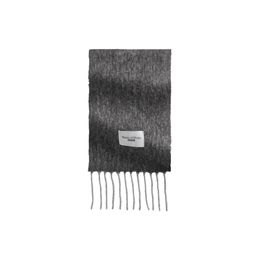 Marc O'Polo Damen Schal "aus Schurwolle-Alpakawolle-Mix", grau, MARC O'POLO DENIM, Obermaterial: 40% Schurwolle, 40% Alpaka, 20% Polyamid, Modet&uuml;cher