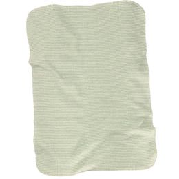 Biederlack Babydecke &raquo;Babydecke Cotton&laquo; 75 x 100, mit Zierstich gr&uuml;n Baumwolle B/L: 75cm x 100cm