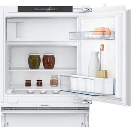 Constructa Einbauk&uuml;hlschrank &raquo;CK202VFD0&laquo; 82 cm hoch 59,8 cm breit silber Vollautomatische Abtauung im K&uuml;hlraum