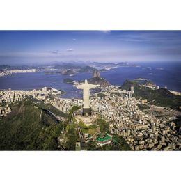 papermoon Fototapete &raquo;Rio de Janeiro&laquo; glatt bunt Vlies B/L: 3m x 2,23m, Bahnen: 6 Stk.