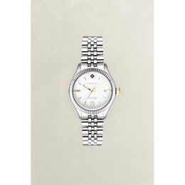 Gant Damen Quarzuhr &raquo;Sussex&laquo; Armbanduhr, Damenuhr, Edelstahlarmband, analog, Tag silber Einheitsgr&ouml;&szlig;e