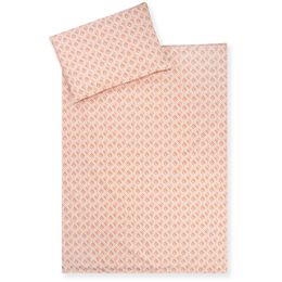 Julius Z&ouml;llner Kinderbettw&auml;sche &raquo;Baby- und Kinderbettw&auml;sche aus 100% Bio-Baumwolle&laquo; 2 Stk. erh&auml;ltlich in den Gr&ouml;&szlig;en 80x80+35x40cm und 100x135+40x60cm blau Linon, 