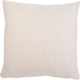 G&ouml;zze Dekokissen G&Ouml;ZZE, B:40cm L:40cm, beige, Obermaterial: 100% Polyester, Dekokissen_Sitzkissen_Kissenh&uuml;llen, "Dallas", in vielen Farben