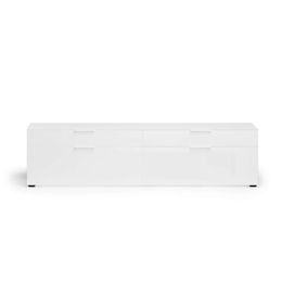 Home Affaire Lowboard &raquo;ASSO, Lowboard, Anrichte, Kommode, Schrank, Hochglanz lackiert&laquo; 1 Stk. tlg. Breite 200 cm, Soft-Close Einzug, 2 Schubladen, 2 