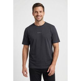 BOSS Green Herren BOSS Green T-Shirt &raquo;Tee 10 Relaxed Fit&laquo; Rundhalsausschnitt, relaxed Fit, reine Baumwolle blau L