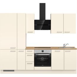 Nobilia K&uuml;chenzeile &raquo;"Touch II", NEU: individuell anpassbar mit gratis Profi-Beratung&laquo; vormontiert, Breite 270 cm, Ausrichtung w&auml;hlbar, wahlw. mit E-