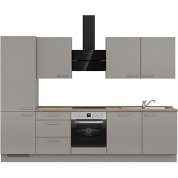 Nobilia K&uuml;chenzeile &raquo;"Laser II", NEU: individuell anpassbar mit gratis Profi-Beratung&laquo; vormontiert, 300 cm breit, optional mit verschiedenen E‐Ger&auml;te-