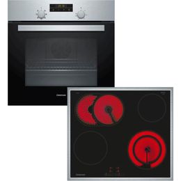 Constructa Backofen-Set &raquo;CF2M50050&laquo; grau Vollglas-Innent&uuml;r