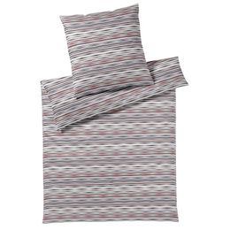 Elegante Bettw&auml;sche &raquo;Desire&laquo; 2 Stk. angenehmes Hautgef&uuml;hl bunt Interlock-Jersey, Obermaterial: 100% Baumwolle B/L: 135cm x 200cm, 1 Stk., 1 Stk., Interlock-