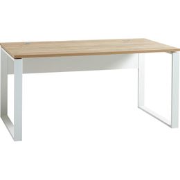 Germania Schreibtisch &raquo;GW-Lioni&laquo; wei&szlig; B/H/T: 158cm x 75cm x 79cm