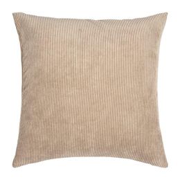 Pad Dekokissen &raquo;CASUAL&laquo; Made in Europe beige Polyacryl, Polyester B/L: 60cm x 60cm, 1 Stk.