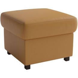 Sit & More sit&more Polsterhocker &raquo;Montego&laquo; beige B/H/T: 58cm x 46cm x 58cm, NaturLEDER