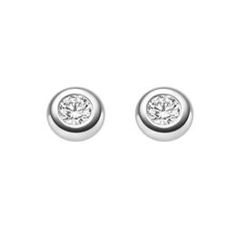 Adelia&acute;s ADELIA ́S Damen Paar Ohrh&auml;nger, Damen, 0,25 VVS = sehr sehr kleine Einschl&uuml;sse, Gold, silber, Gold, Ohrringe