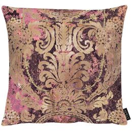 Apelt Dekokissen &raquo;Florence&laquo; Kissenh&uuml;lle mit F&uuml;llung, 1 St&uuml;ck rot Polyester B/L: 45cm x 45cm, 1 Stk.