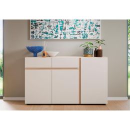 Home Affaire Sideboard &raquo;TAVERA&laquo; Sideboard Breite 149 cm, modern, grifflos, viel Stauraum Holzwerkstoff B/H/T: 148,9cm x 86cm x 39,6cm, 2 Stk., 3 Stk.