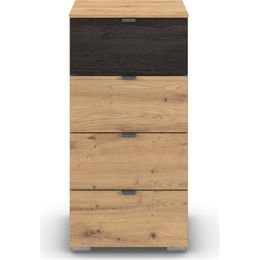 Rauch Schubkastenkommode &raquo;Sideboard Kommode Schubladenkommode APOLLON&laquo; Breiten 40/80 cm, H&ouml;he 81 cm, mit 4 ger&auml;umigen Schubladen, oberer SK mit 