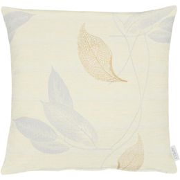 Apelt Dekokissen &raquo;Valerie&laquo; ohne F&uuml;llung beige Obermaterial: 75% Polyester, 25% Viskose B/L: 49cm x 49cm, 1 Stk.
