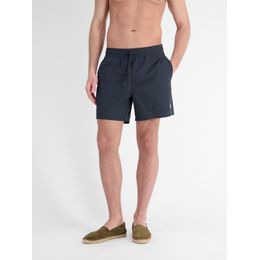 Lerros Herren Badeshorts "Badehose f&uuml;r Herren mit Tunnelzugbund", schwarz, Gr. XL, 100% Polyester, Badehosen