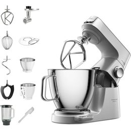 Kenwood K&uuml;chenmaschine &raquo;Titanium Chef Baker XL KVL85.224SI i&laquo; inkl. umfangreiches Zubeh&ouml;r, integrierter EasyWeigh Waage silber Einheitsgr&ouml;&szlig;e K&uuml;chenmaschine