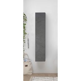 Home Affaire Mehrzweckschrank &raquo;Infinity&laquo; H&ouml;he 138 cm braun Bleigraumeliert, B/H/T: 29cm x 138cm x 30cm, T&uuml;ren: 1 Stk., Komplettausf&uuml;hrung