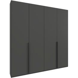 wimex Kleiderschrank &raquo;Mugano,in 5 Breiten,2 H&ouml;hen,2 Tiefen, viele Farben, Made in Germany&laquo; in Basic oder Premium Ausstattung, mit langen Griffen aus Metall,