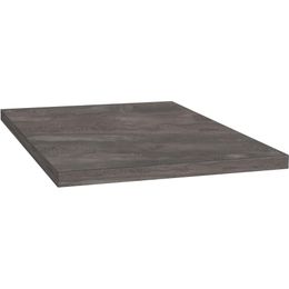 Arbeitsplatte Optifit, B:240cm H:3,8cm T:60cm, grau, Holzwerkstoff, K&uuml;che, Tischplatten, "Luzern", 38 mm stark, Tiefe 60 cm, gro&szlig;e Auswahl an Breiten