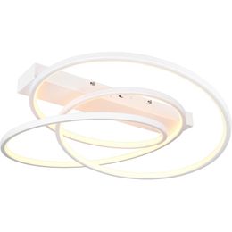 Trio Leuchten LED Deckenleuchte &raquo;DARVIN, LED Deckenlampe 34W 4500 Lumen, dimmbar Lichtfarbe einstellbar&laquo; LED-Board 1 Stk. warmwei&szlig; - kaltwei&szlig; CCT 2300