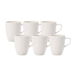 Villeroy & Boch VILLEROY & BOCH Espressotasse "Mokka-/Espressotassen Artesano Original 100 ml 6er Set wei&szlig;", 2cm, 100ml, 6, wei&szlig;, Trinkgef&auml;&szlig;e, Sp&uuml;lmaschinengeeignet,
